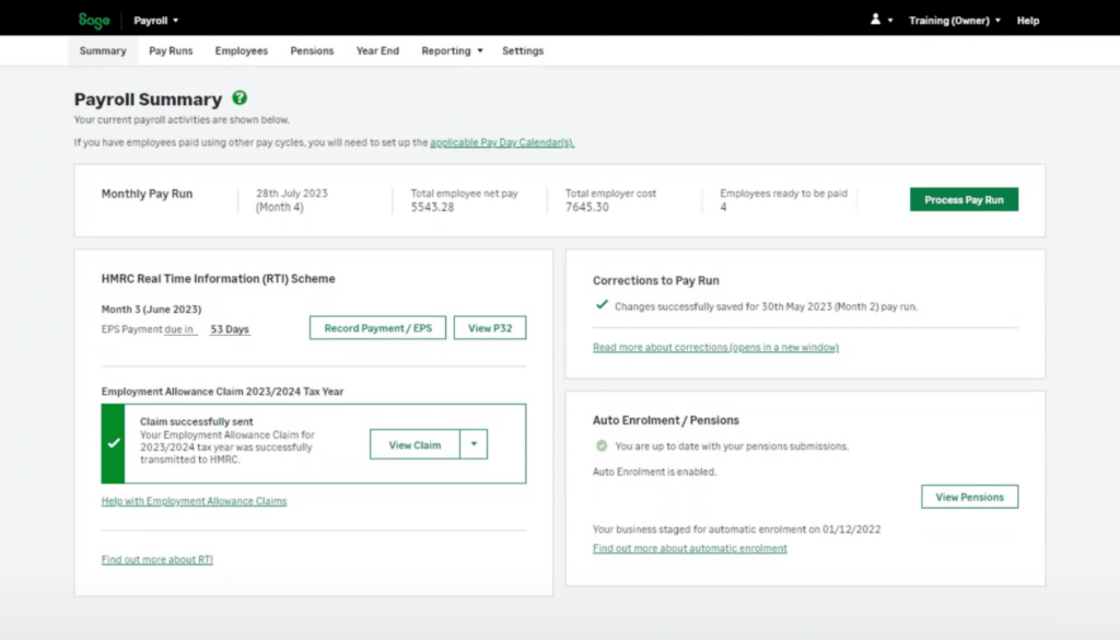 Sage Business Cloud Payroll Pricing Review – Payroll Buying Guide